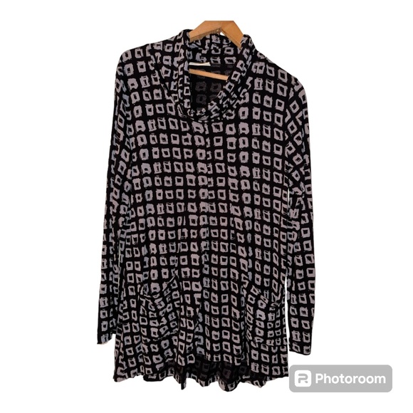 Komil | Tops | Komil India Artsy Jersey Tunic M | Poshmark